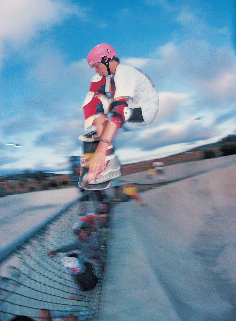 2 Hawk Photos, Ollie Halfpipe to Banked Slalom '86 – J. Grant Brittain ...