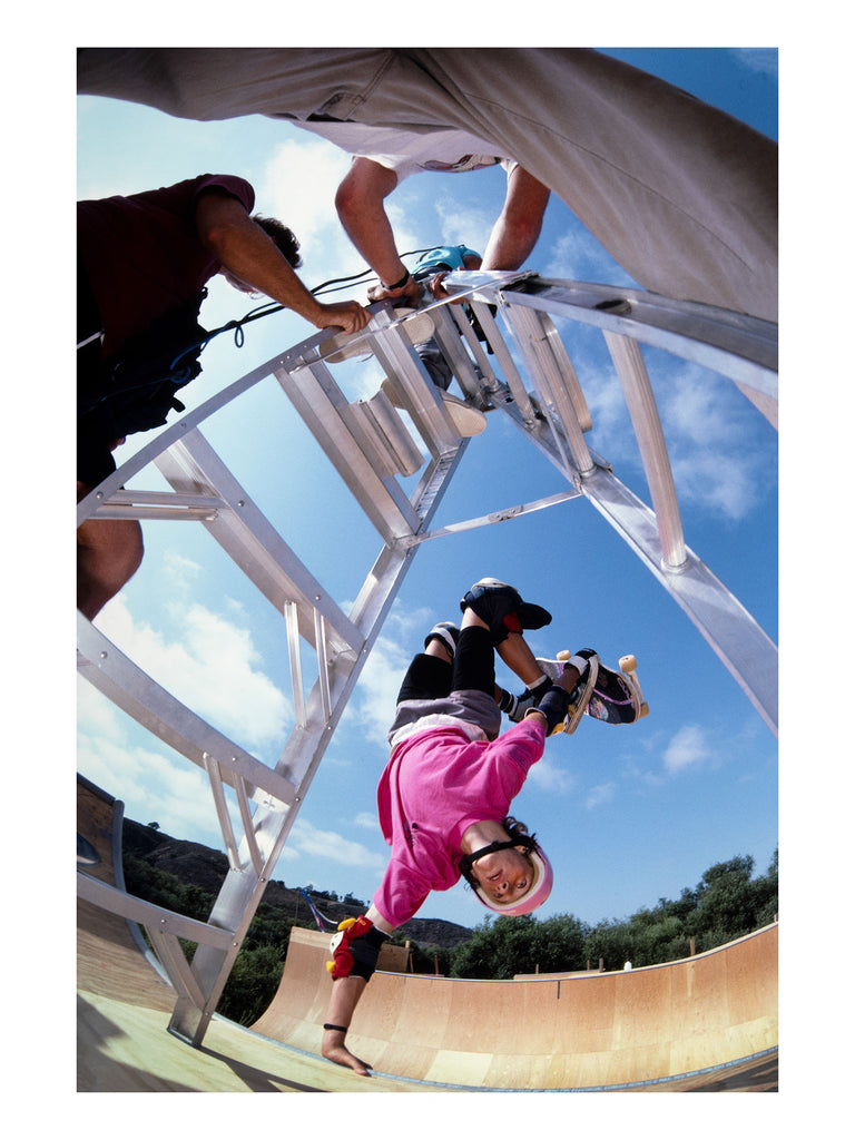 Tony Hawk Inverts Chin Ramp Next to The Ladder 1986 – J. Grant Brittain ...