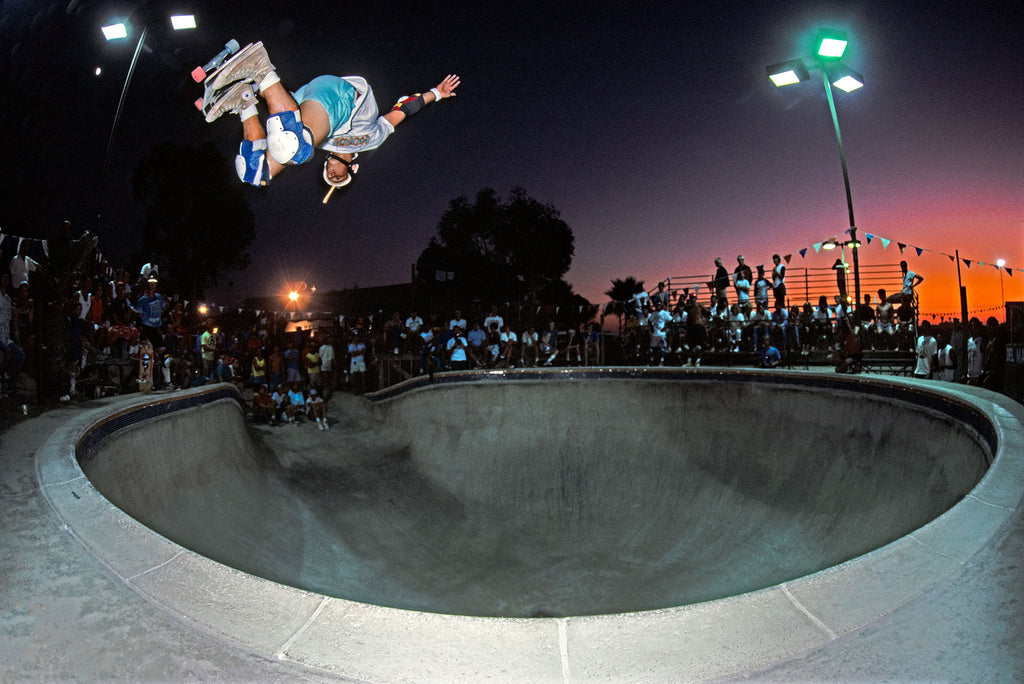 Christian Hosoi Backside Air DM Skate Ranch 1985 – J. Grant Brittain Photos