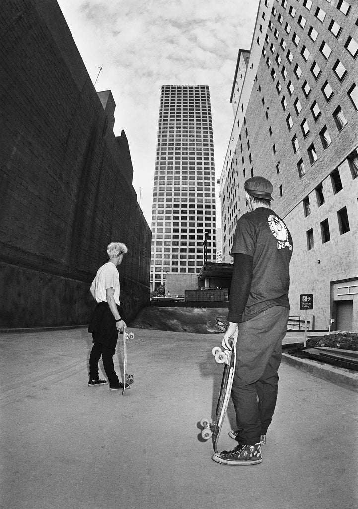 Owen Nieder and Tod Swank LA Cityscape 1985 – J. Grant Brittain Photos