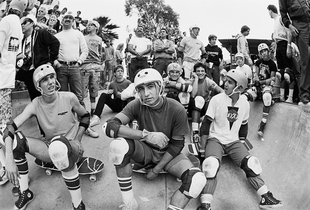 Pro Skaters Group Portrait Del Mar Skate Ranch 1985 – J. Grant Brittain ...